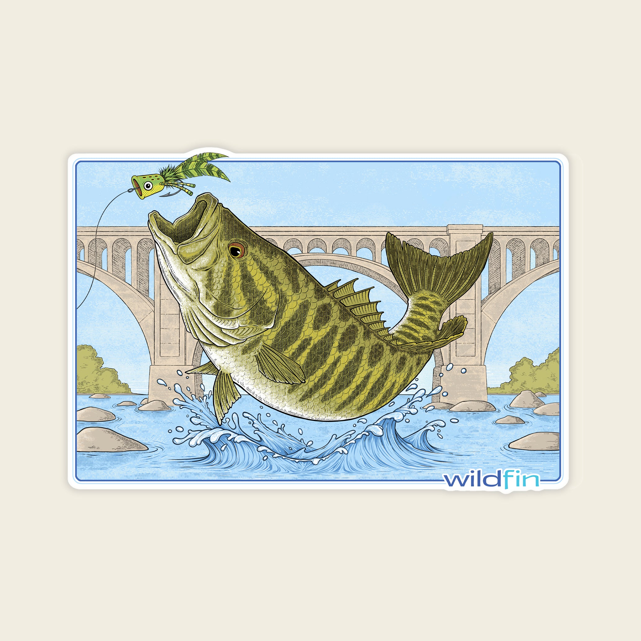 The Jumper Sticker – WildFin Fishing Co.